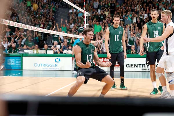 UH volleyball star Colton Cowell of Maui built for this | News, Sports ...